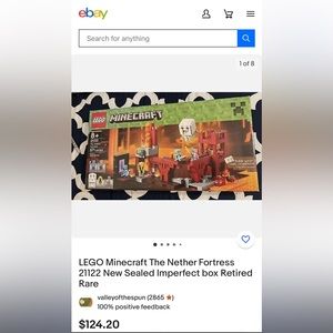 Lego | Toys | Lego 2122 Minecraft The Nether Fortress Retired | Poshmark